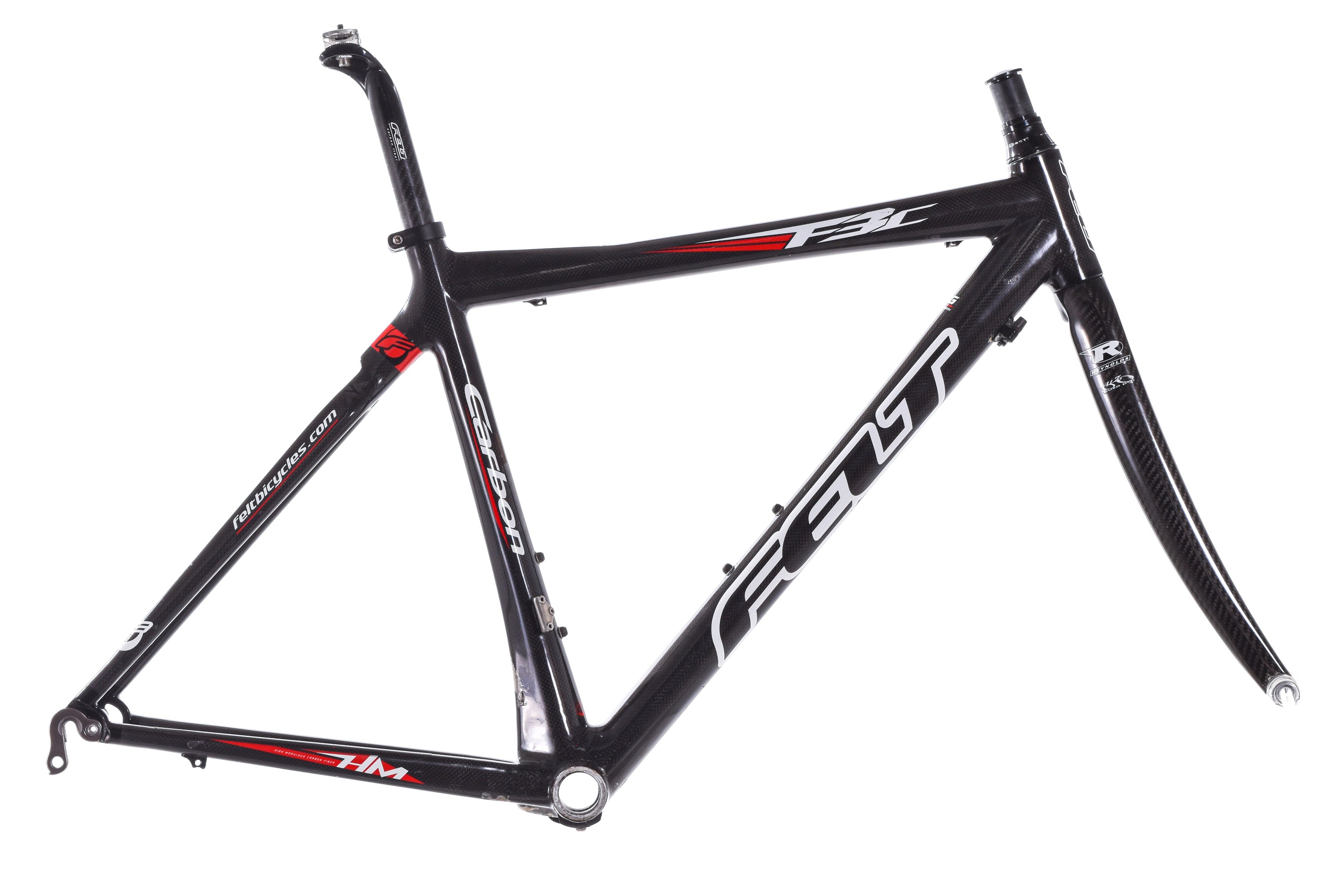 USED Felt F3C 50cm High Modulus Carbon Road Frameset Quick Release Rim – Around the Cycle