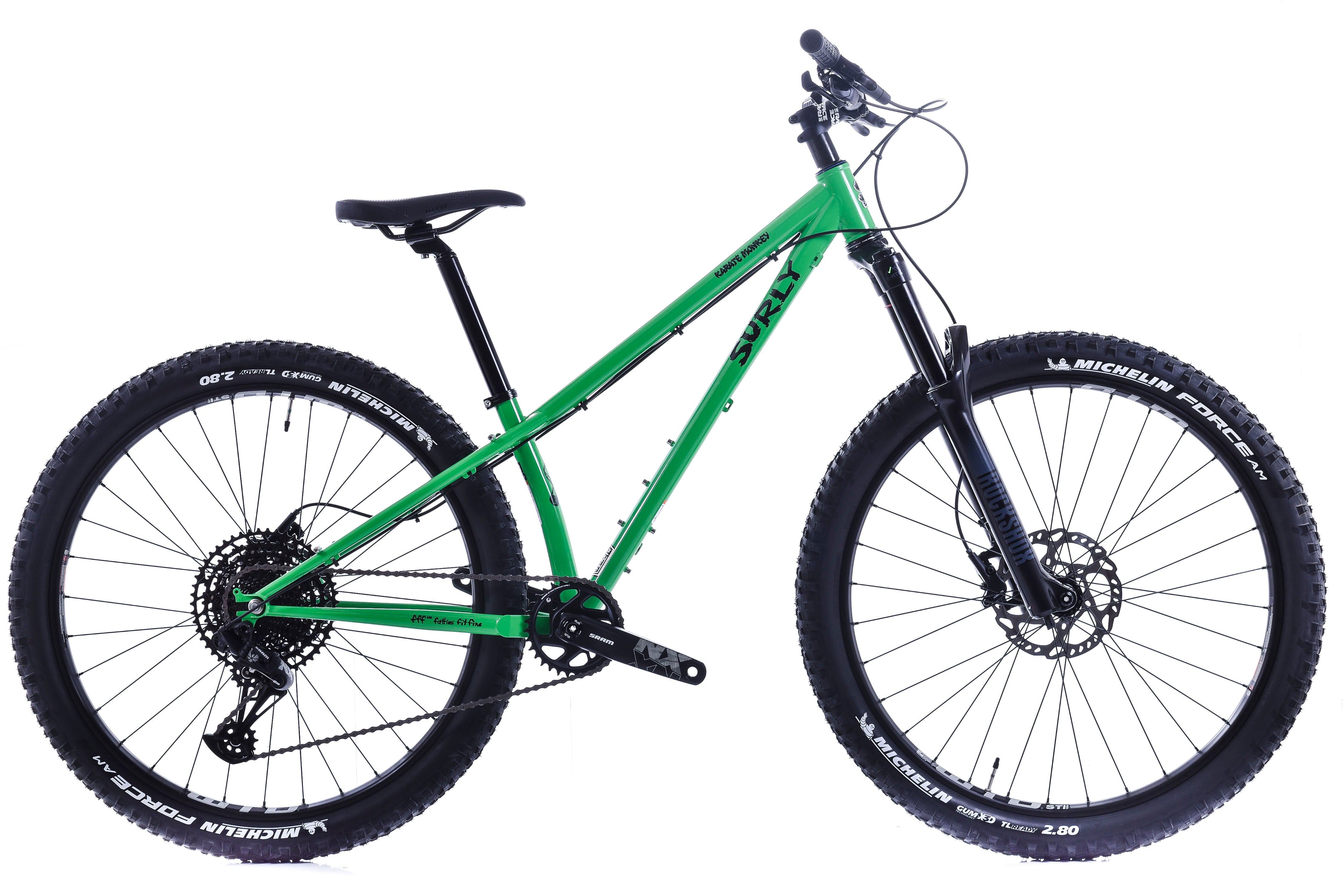 NEW Surly Karate Monkey SUS NX Eagle Green 27.5 Mountain Bike ATC C