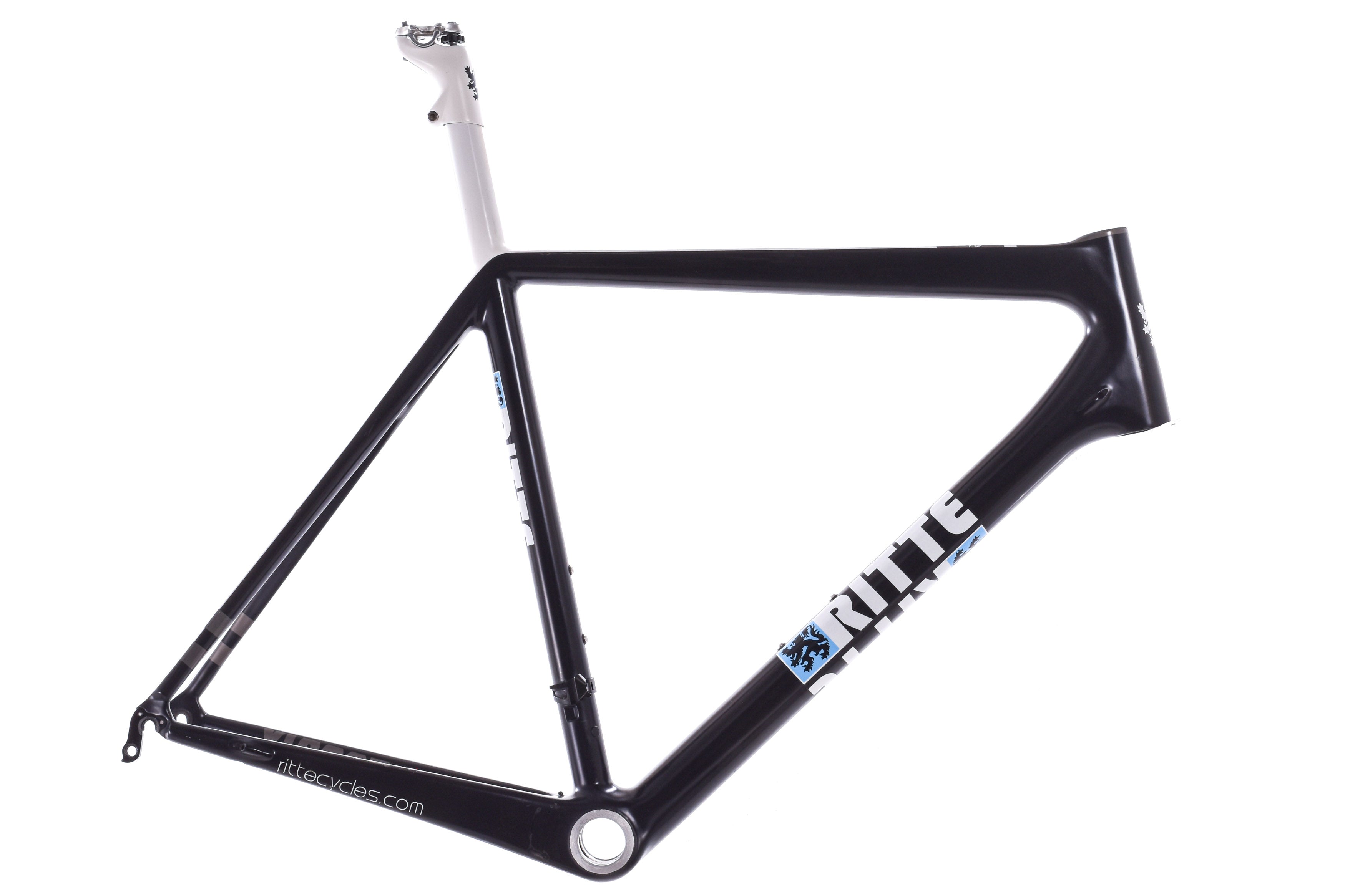 USED Ritte Van Vlanderen SL XL Carbon Fiber Road Frame QR Rim Brake ...
