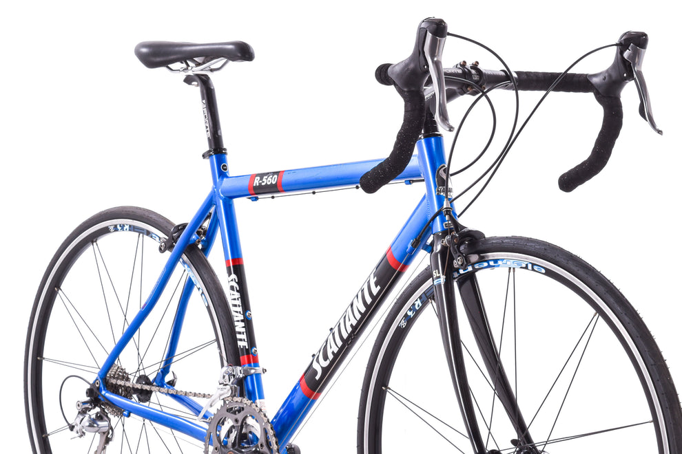 USED Scattante R-560 Road Bike 54cm Shimano 105 3x10 speed Blue Alumin ...