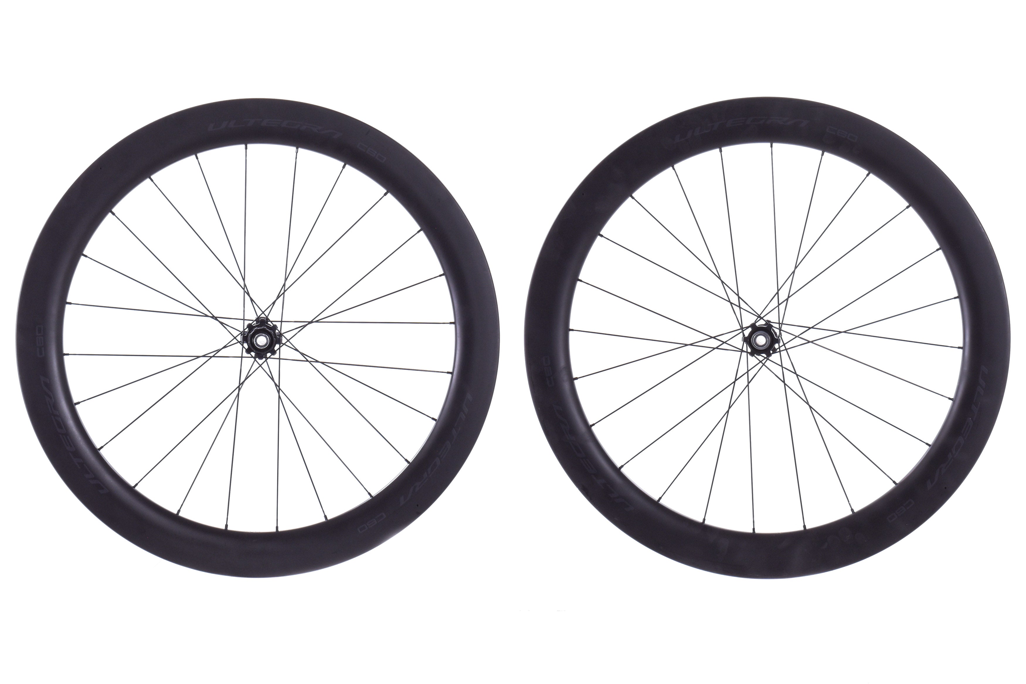 USED Shimano Ultegra C60 WH-R8170 700C Carbon CL Disc 700C Road Wheels ...