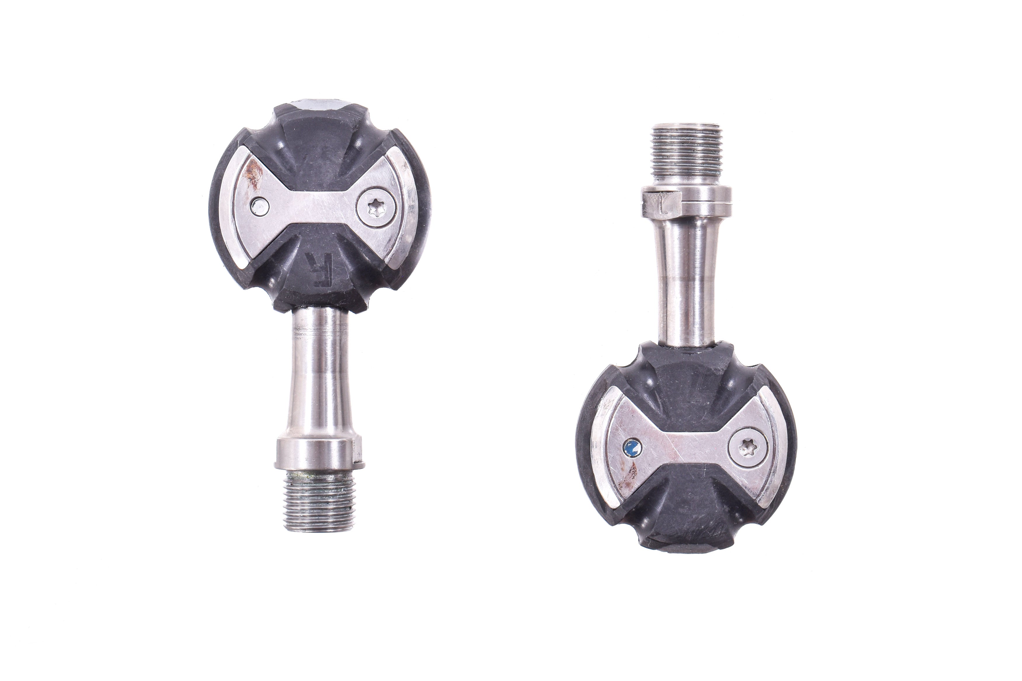 USED Wahoo Speedplay Nano Clipless Road Pedals 53mm Titanium Carbon Fi ...