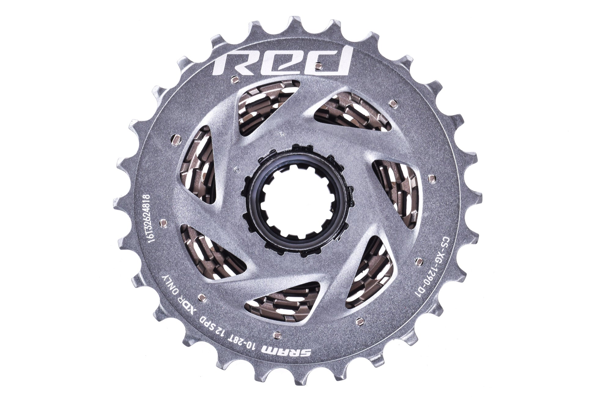 NEW Take Off SRAM Red AXS Cassette 10-28T XG-1290 D1 XDR Freehub Silve ...