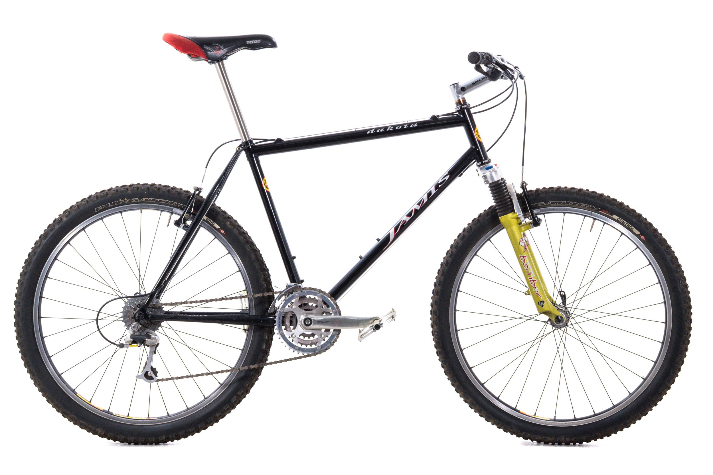 USED Vintage AS IS Jamis Dakota 1990s 20" Steel Frame MTB Hardtail Deo ...