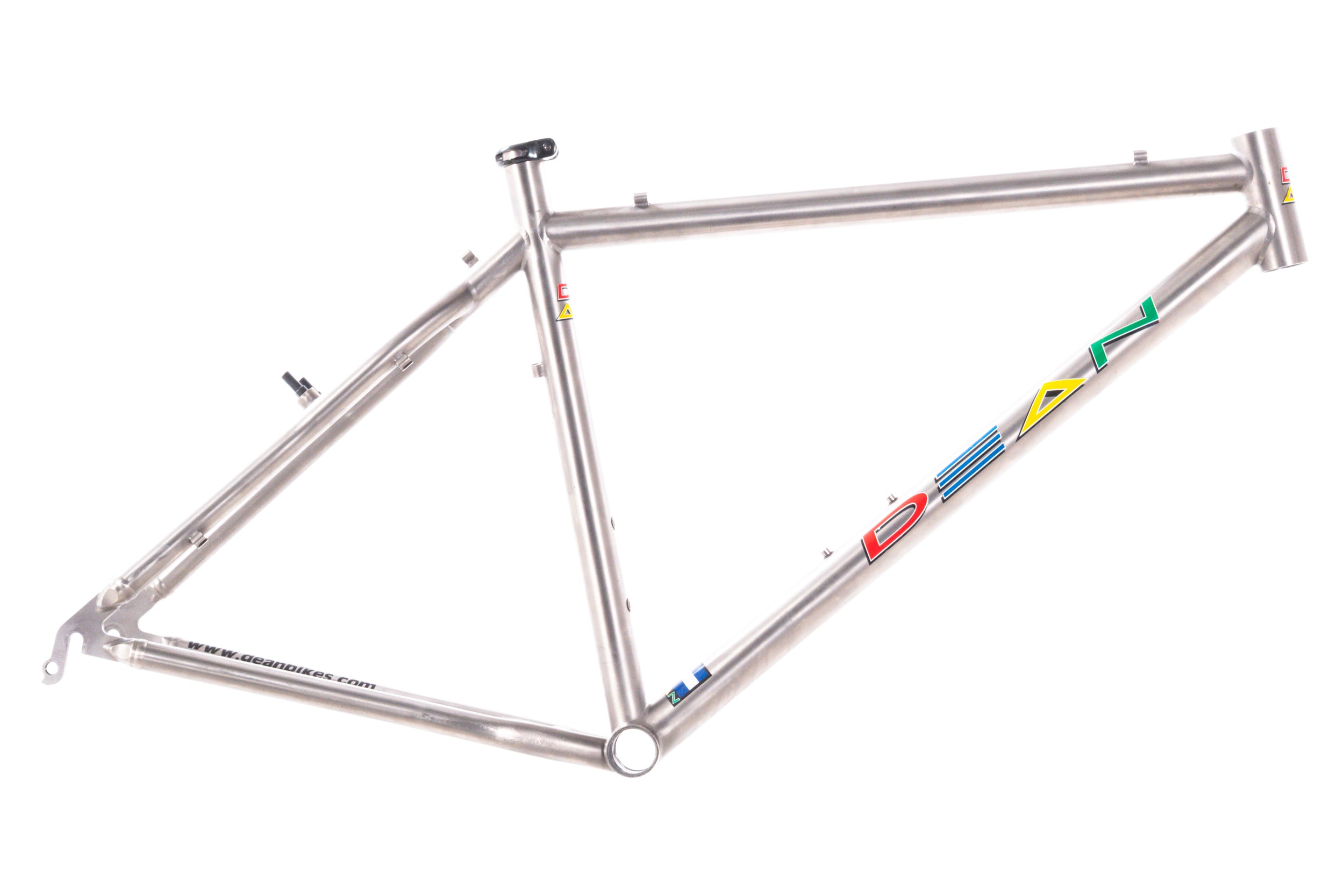 USED Dean Titanium 17" Hardtail Mountain Frame Cantilever/V-Brake Stud ...