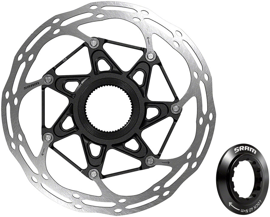 NEW SRAM CenterLine X Disc Brake Rotor - Center Lock, Lockring Include ...