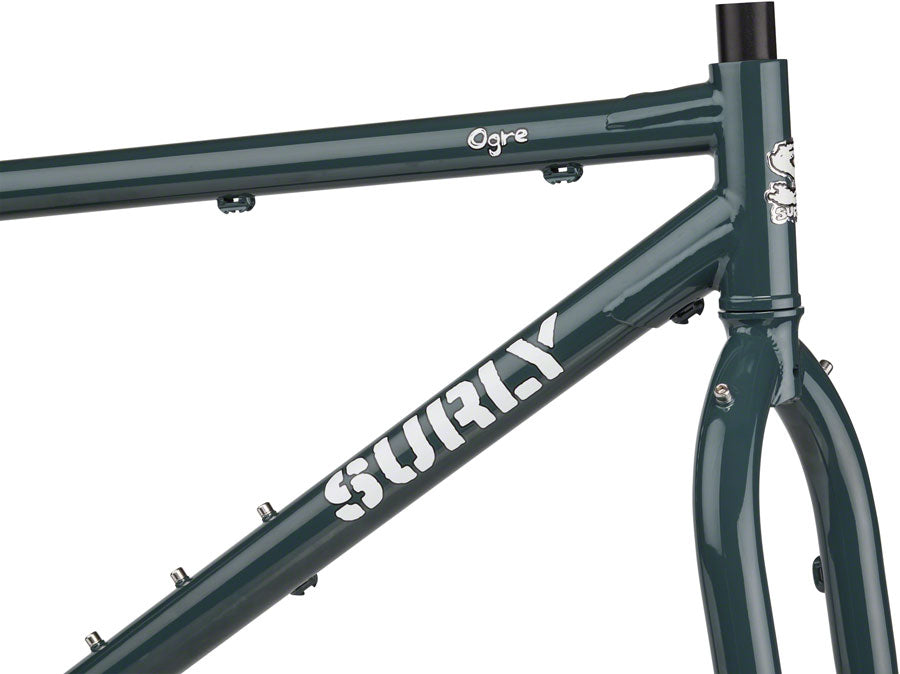 NEW Surly Ogre Adventure Bike Frameset - 29", Steel, Orlok's Shadow ...