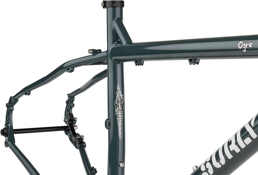 NEW Surly Ogre Adventure Bike Frameset - 29", Steel, Orlok's Shadow ...