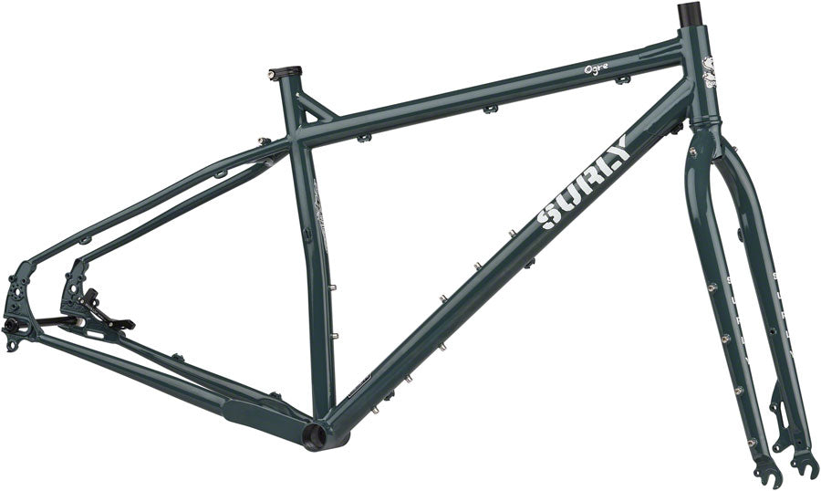 NEW Surly Ogre Adventure Bike Frameset - 29", Steel, Orlok's Shadow ...