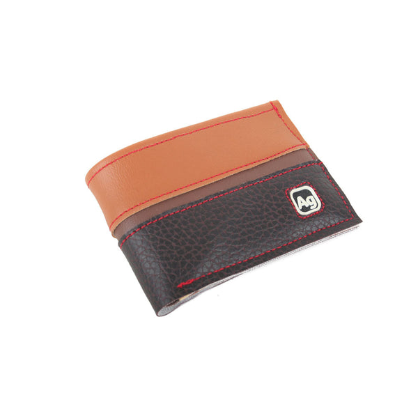 UPCYCLED Alchemy Goods Franklin Wallet - Brown Upholstery Vinyl ...