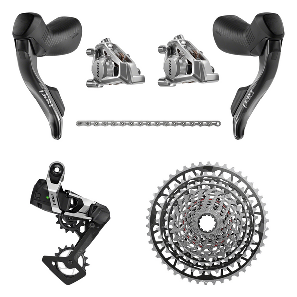 NEW SRAM Red eTap AXS E1 XPLR Gravel Groupset - 1x13-Speed, UDH ONLY – Around the Cycle