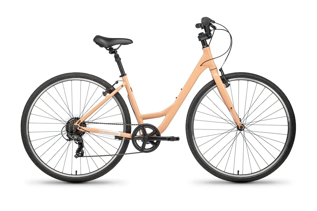 NEW Batch Bicycles The Step-Thru Comfort Hybrid Bike – Around the Cycle