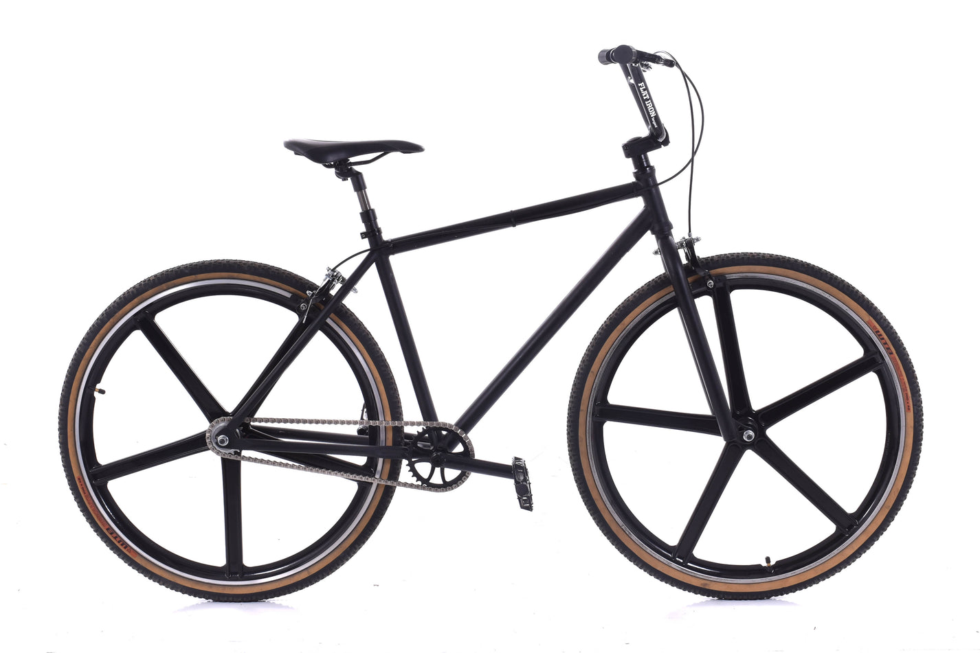 USED Crew Bike Co. Defender Single Speed Bike w/ 700C Mag Wheels Black ...