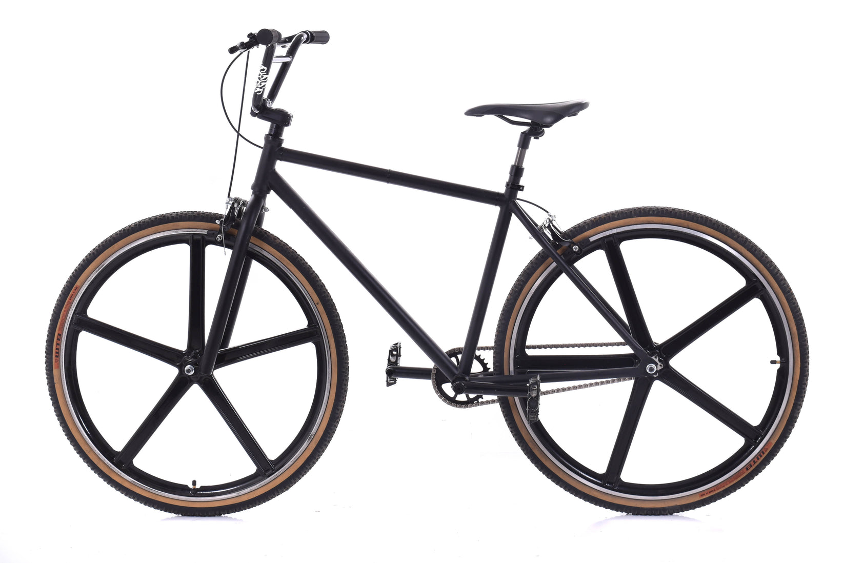 USED Crew Bike Co. Defender Single Speed Bike w/ 700C Mag Wheels Black ...